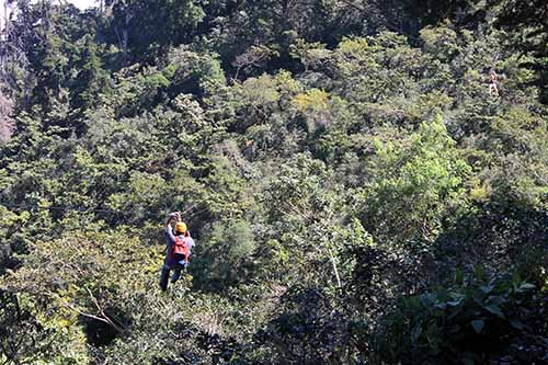 Canopy Tours, el contacto humano con el cielo de Apaneca