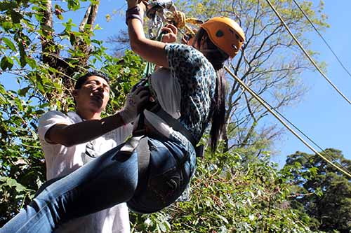Canopy Tours, el contacto humano con el cielo de Apaneca