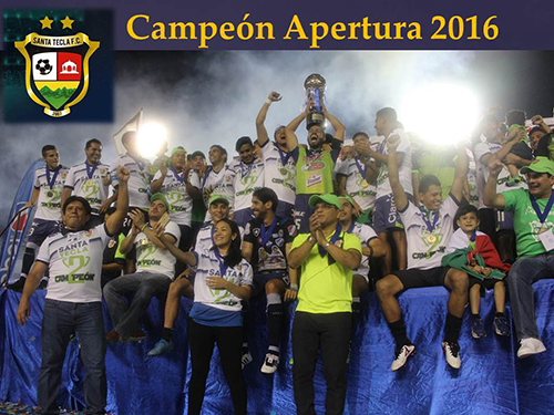 Santa Tecla FC, Campeón