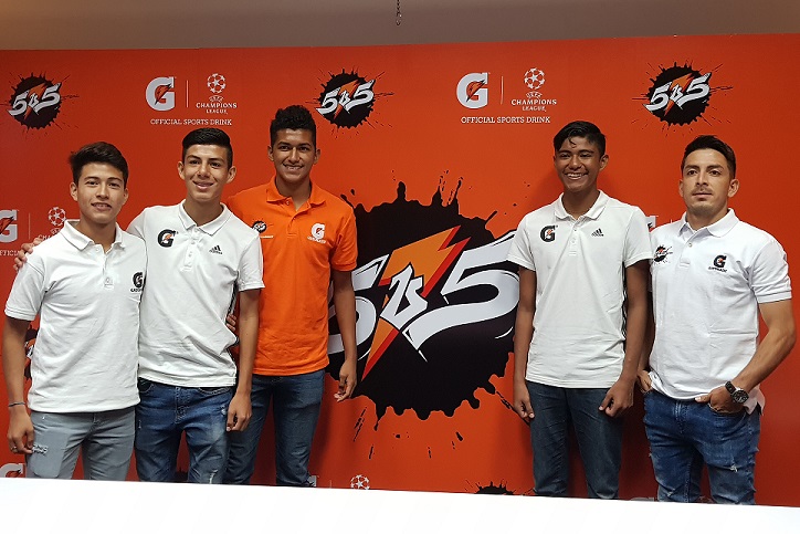 Gatorade lanza su Torneo de Fútbol 5v5 2019